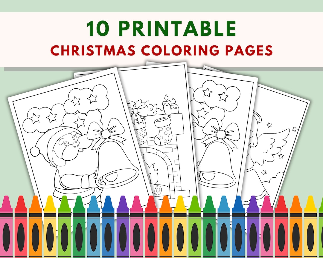 Christmas Coloring Pages for Holiday Creativity| Holiday Coloring Pages ...