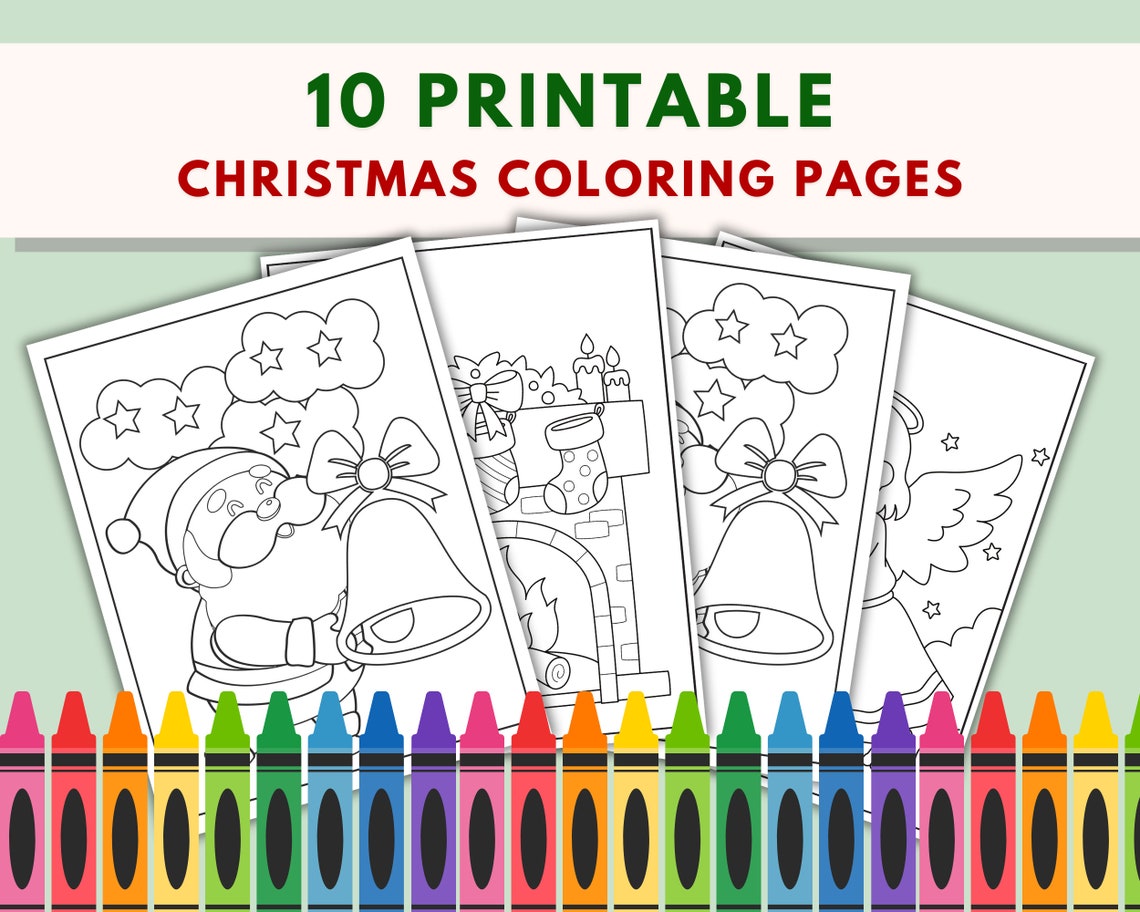 Christmas Coloring Pages for Holiday Creativity| Holiday Coloring Pages ...