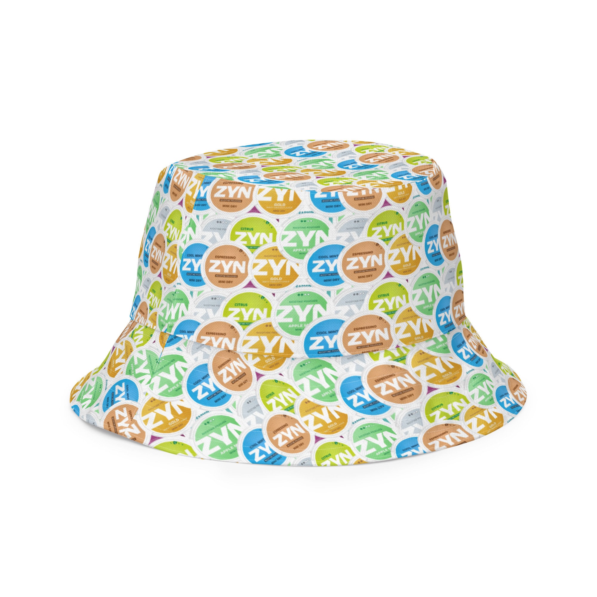 Zyn All Over Print Bucket Hat Zyn Festival Swag Merch Zyn - Etsy