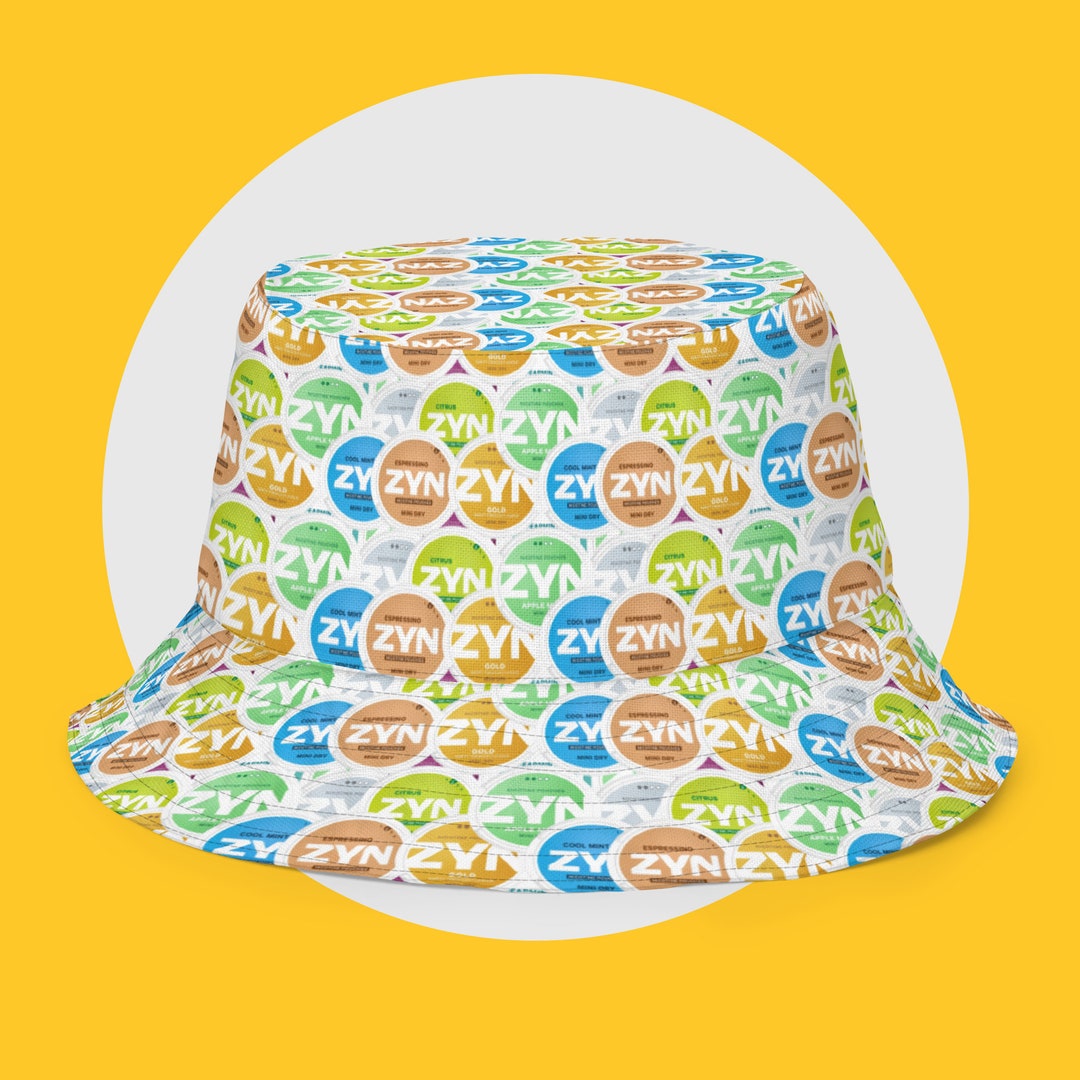 Zyn All Over Print Bucket Hat Zyn Festival Swag Merch Zyn - Etsy