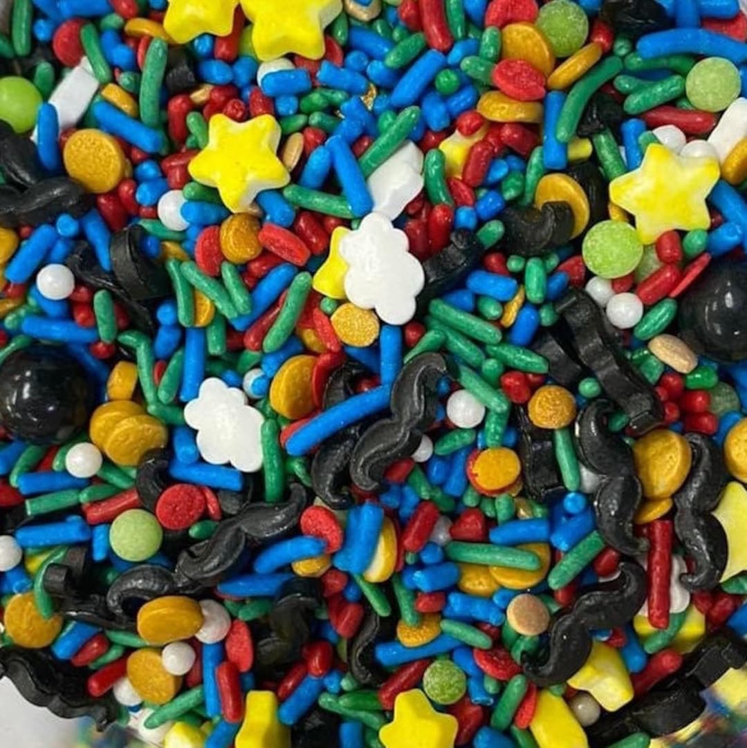 Italian Plumber Gamer Sprinkles 1/4lb - Etsy