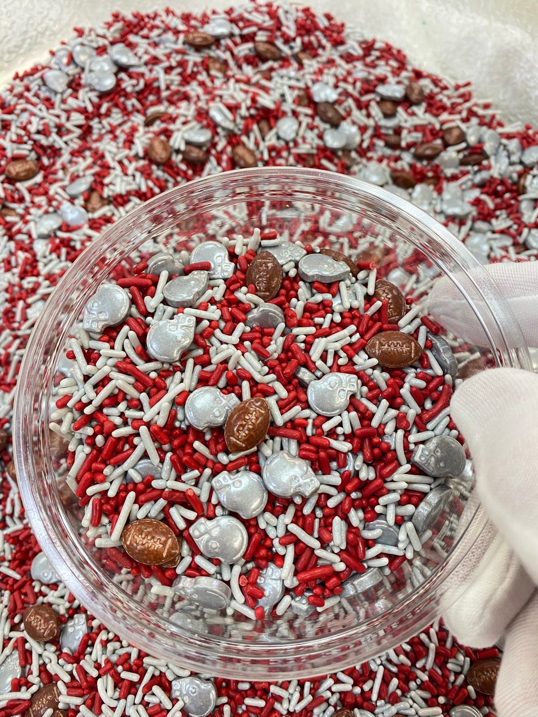 CUSTOM Sports Team School Color Sprinkles 1/4lb - Etsy