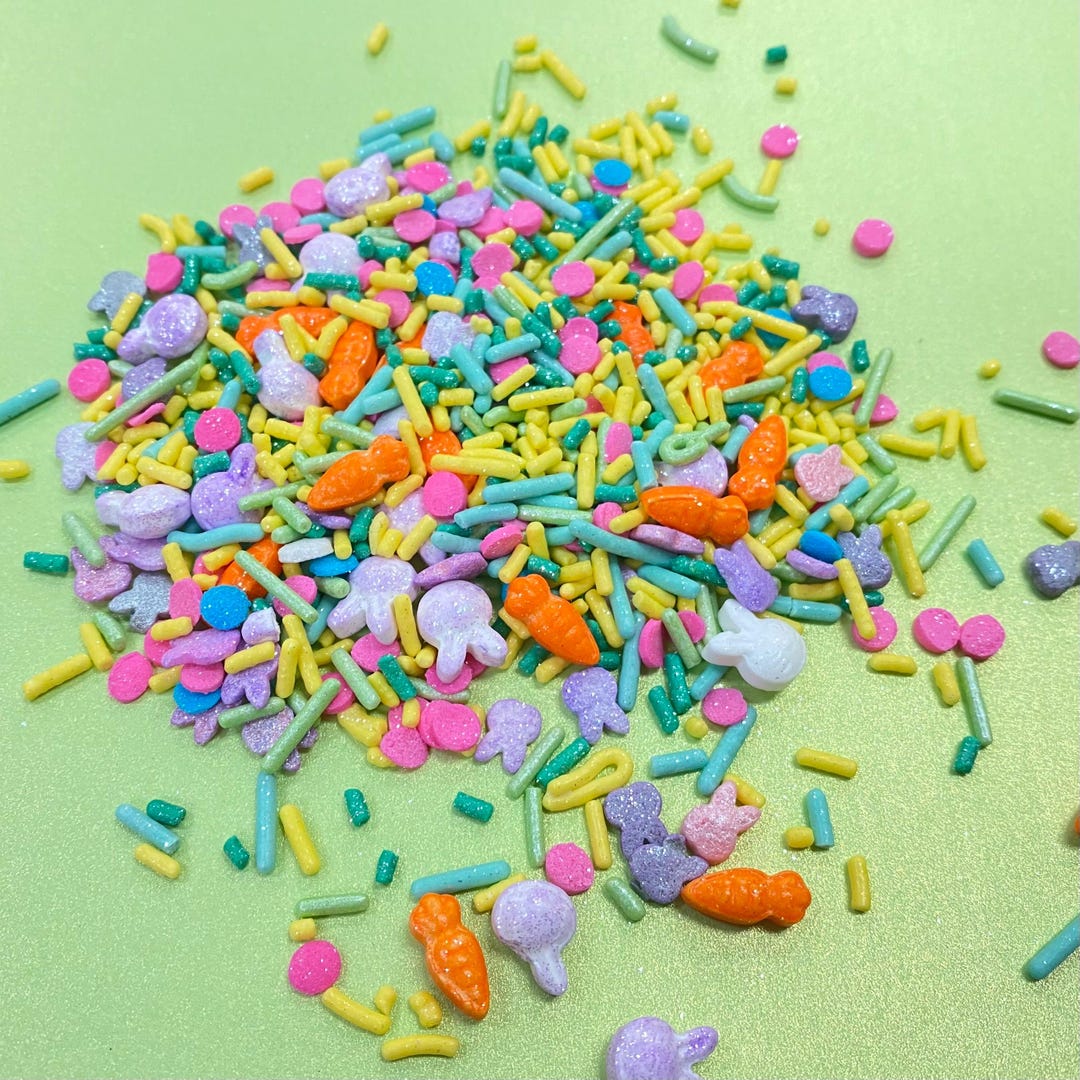 Easter Bunny Carrot Sprinkles 1/4lb - Etsy
