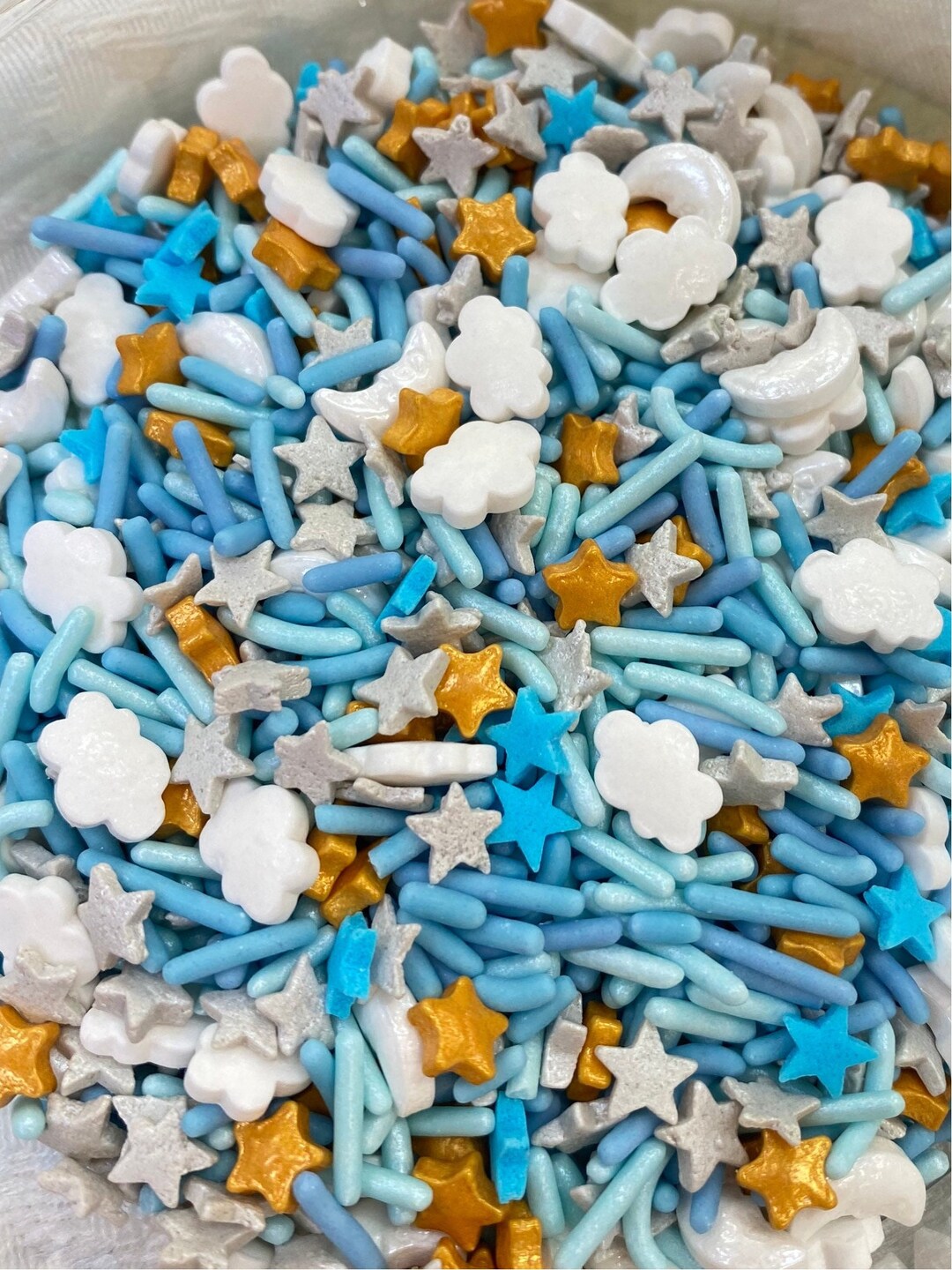 Moon and Star Sprinkles 1/4lb - Etsy