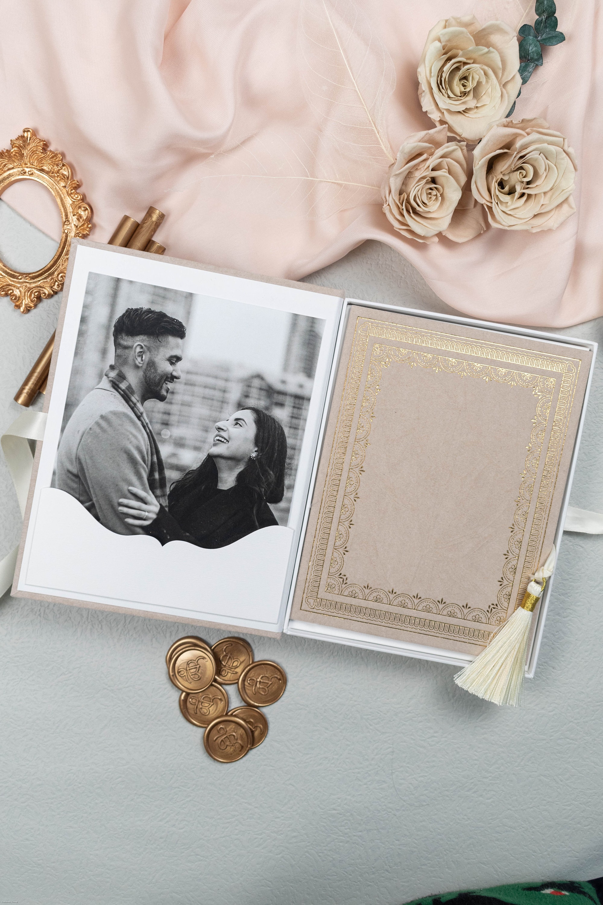 Luxury Sahi Chithi| Personalized Sahe Chithi | Velvet Sahi Chithi ...