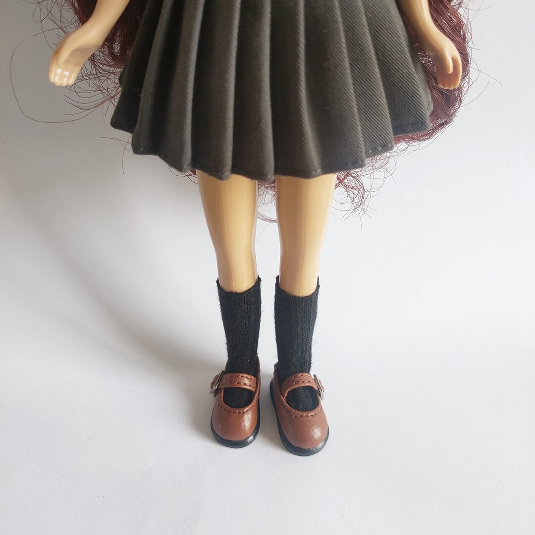 Leather BJD Shoes | Yosd Shoes for Blythe Custom Pullip Ooak Holala ...