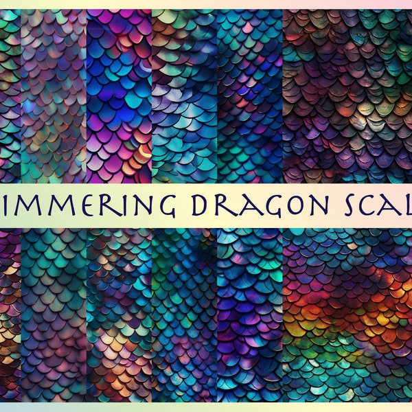 Dragon Scale Wall Art - Etsy