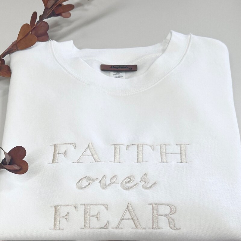 Faith Over Fear Hoodie - Etsy