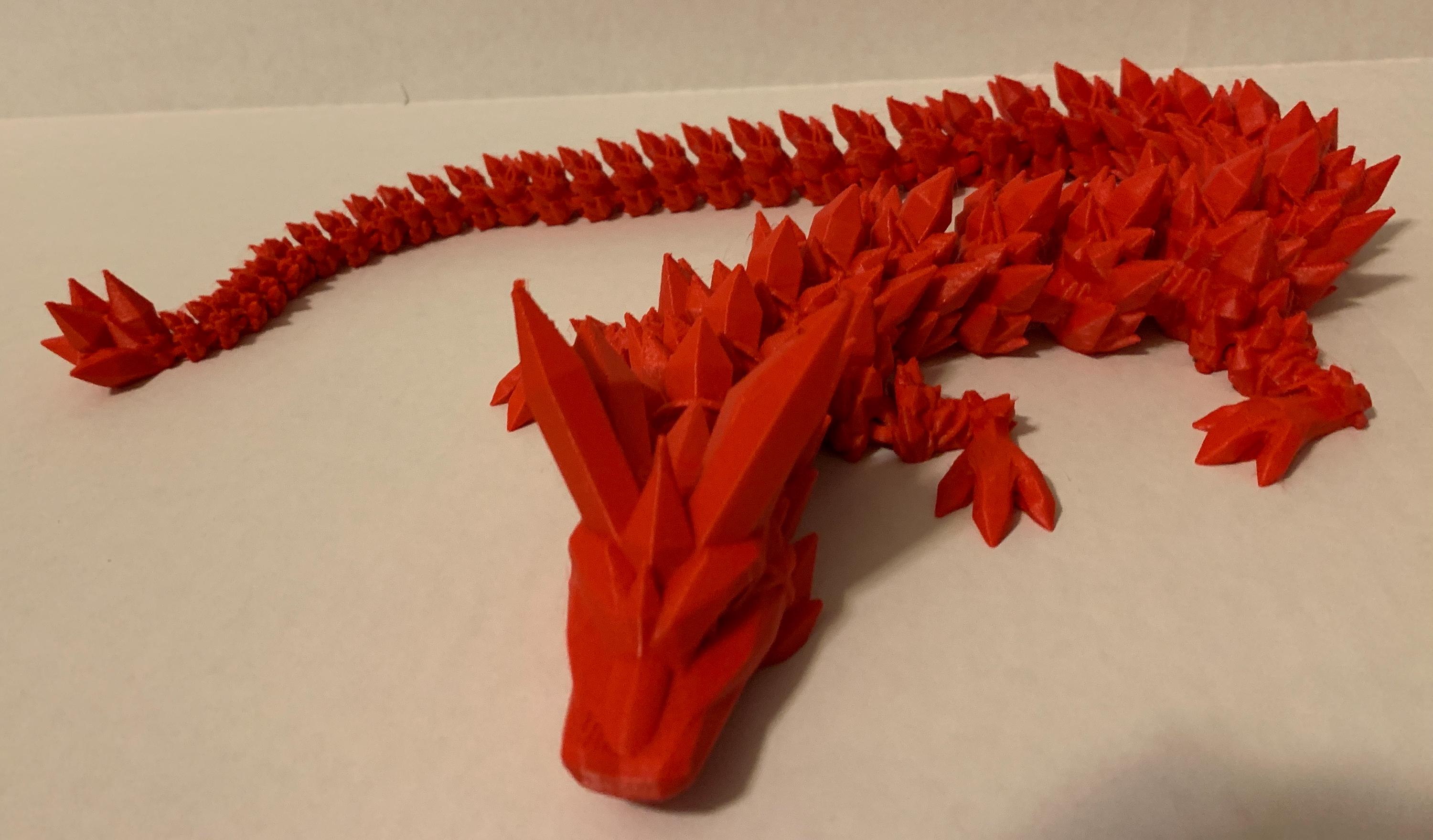2 Foot 3d Printed Dragon - Etsy
