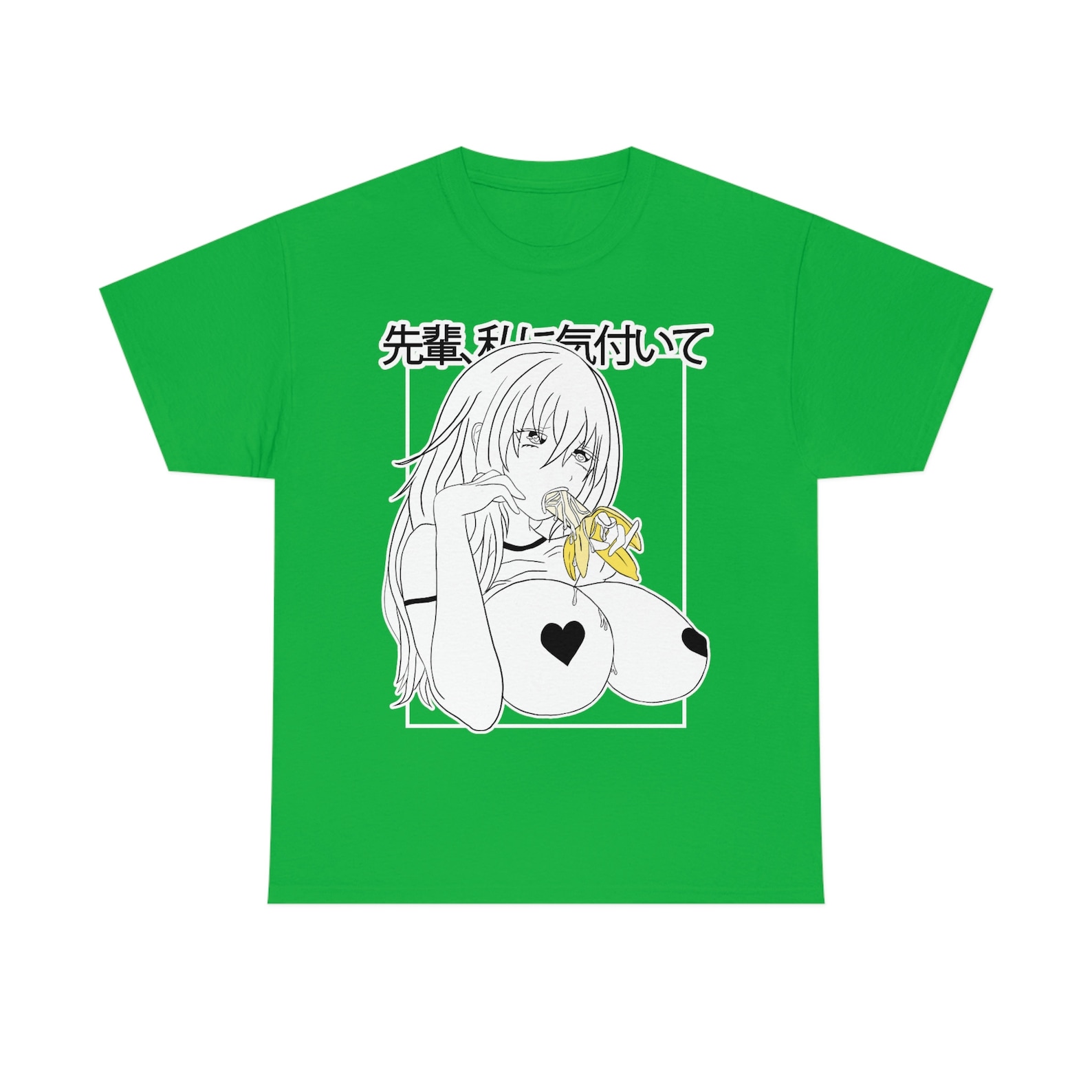 Banana Bazongas T: Lewd Anime Shirt Ahegao Waifu Shirt - Etsy