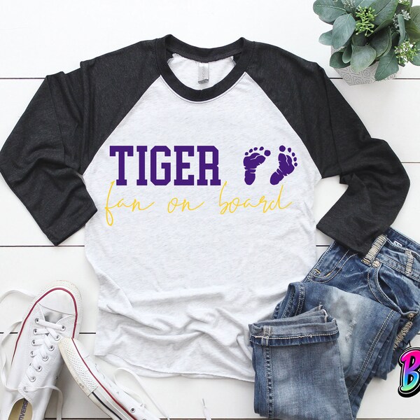 Lsu Baby - Etsy