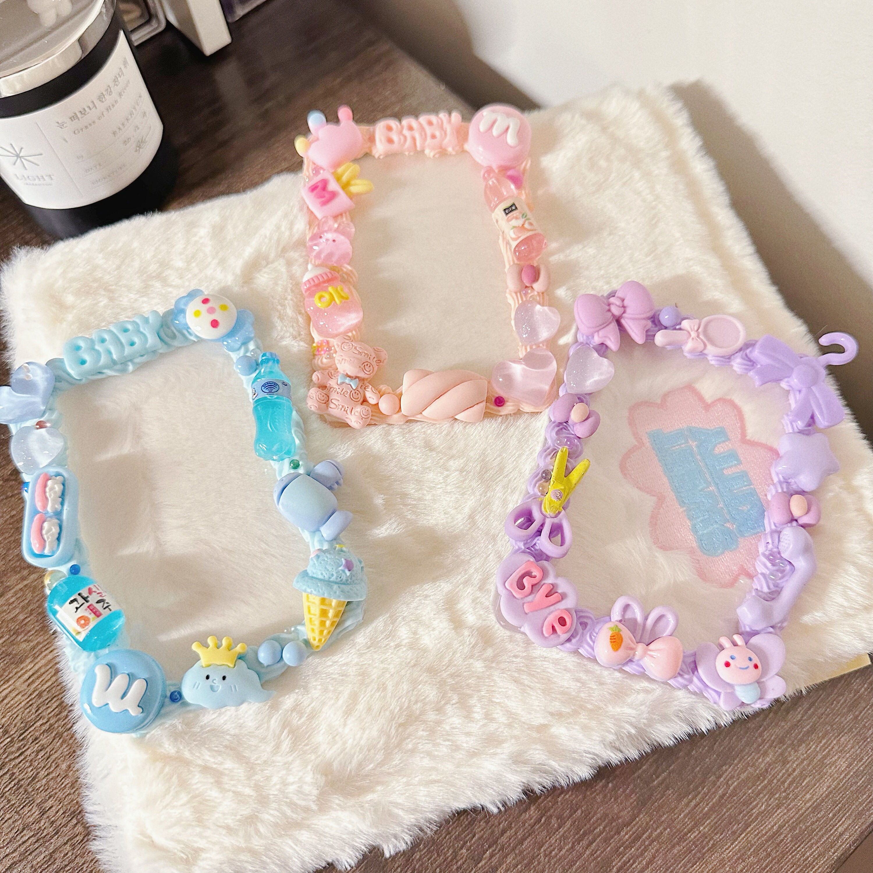 Custom Decoden Toploader, Kpop Decorated Toploader, Creamglue Lovely ...