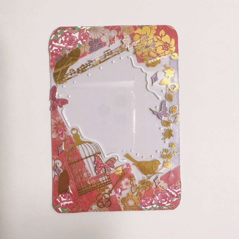 Decorated Toploader / Decoden Toploader for Photocards With Stickers - Etsy