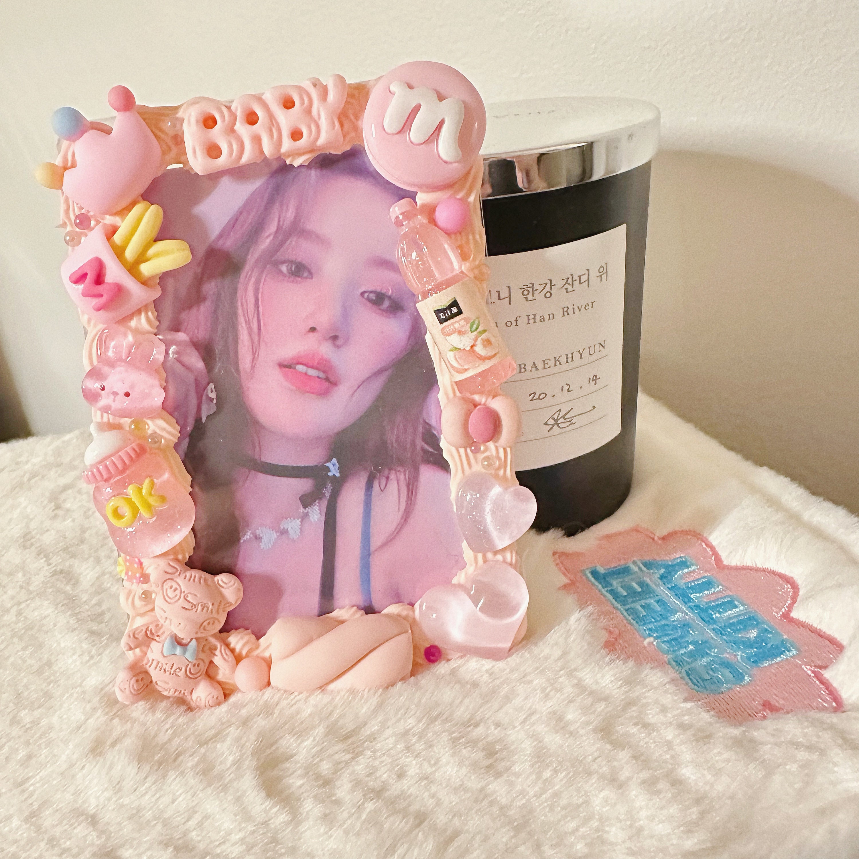 Custom Decoden Toploader, Kpop Decorated Toploader, Creamglue Lovely ...