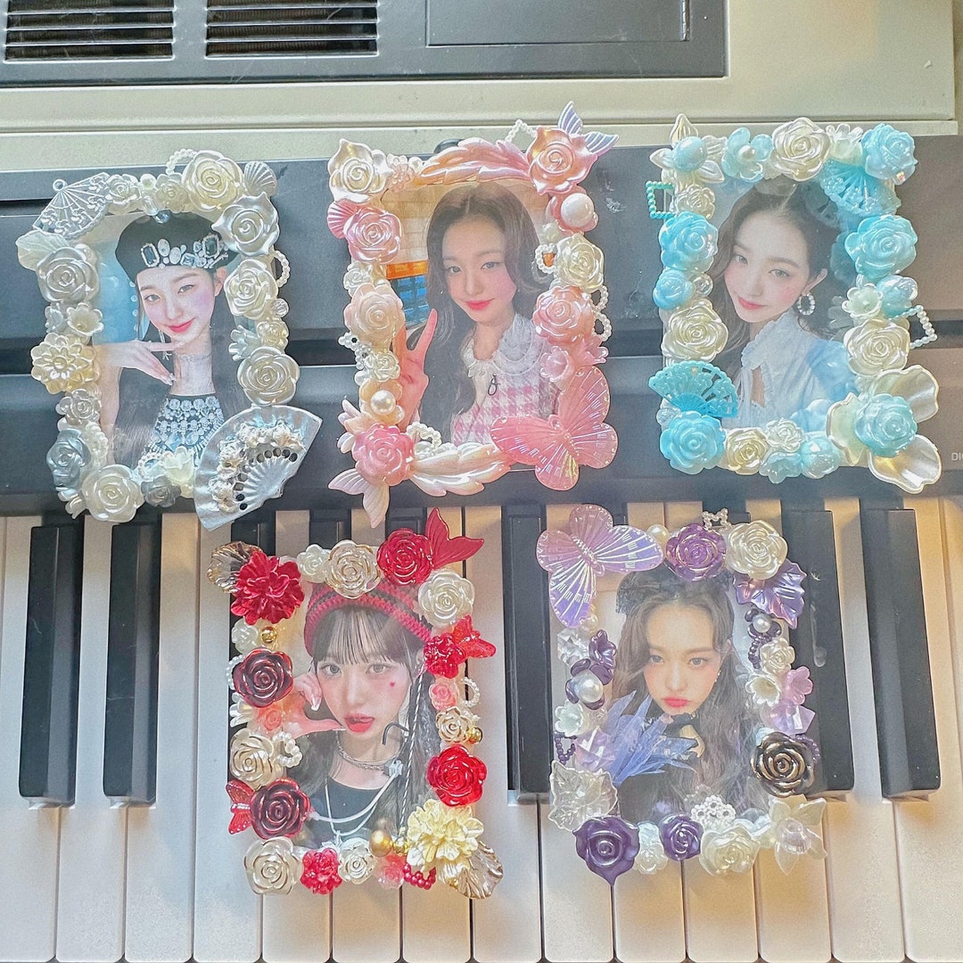 NEW Custom Decoden Toploader/kpop Decorated Topoader/baroque Style/blue ...