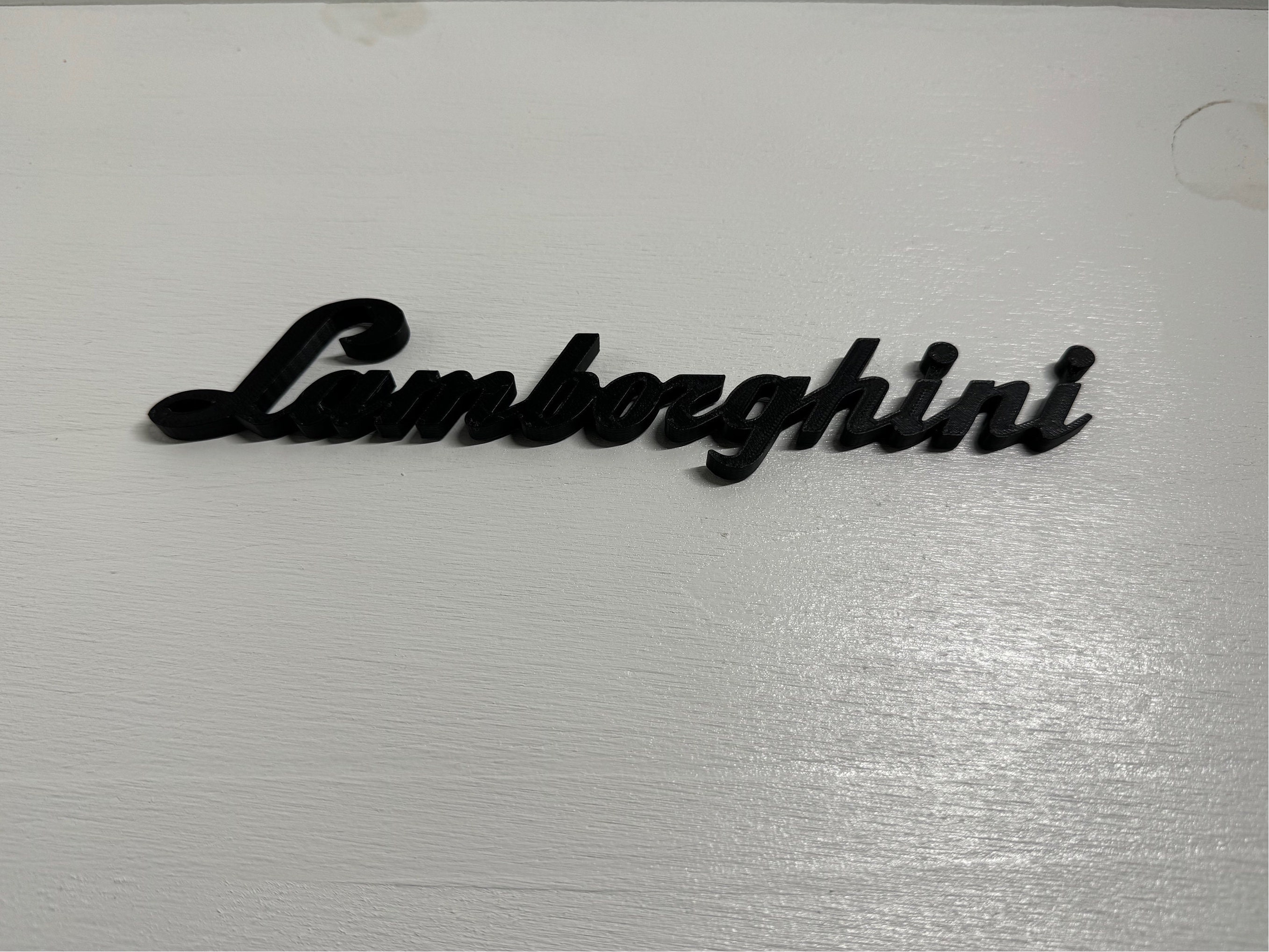 3d Printed Lamborghini Emblem - Etsy