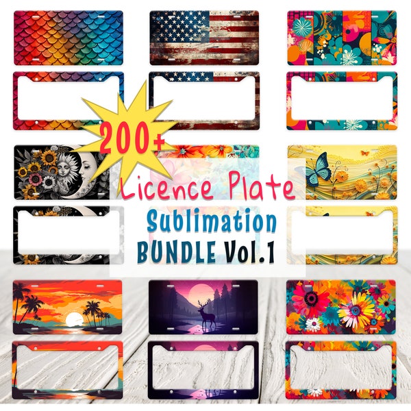 Front License Plate Designs - Etsy