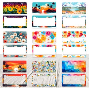 200 PNG Licence Plate Sublimation Design, Licence Plate Designs ...