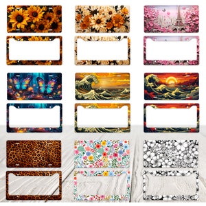 200 PNG Licence Plate Sublimation Design, Licence Plate Designs ...