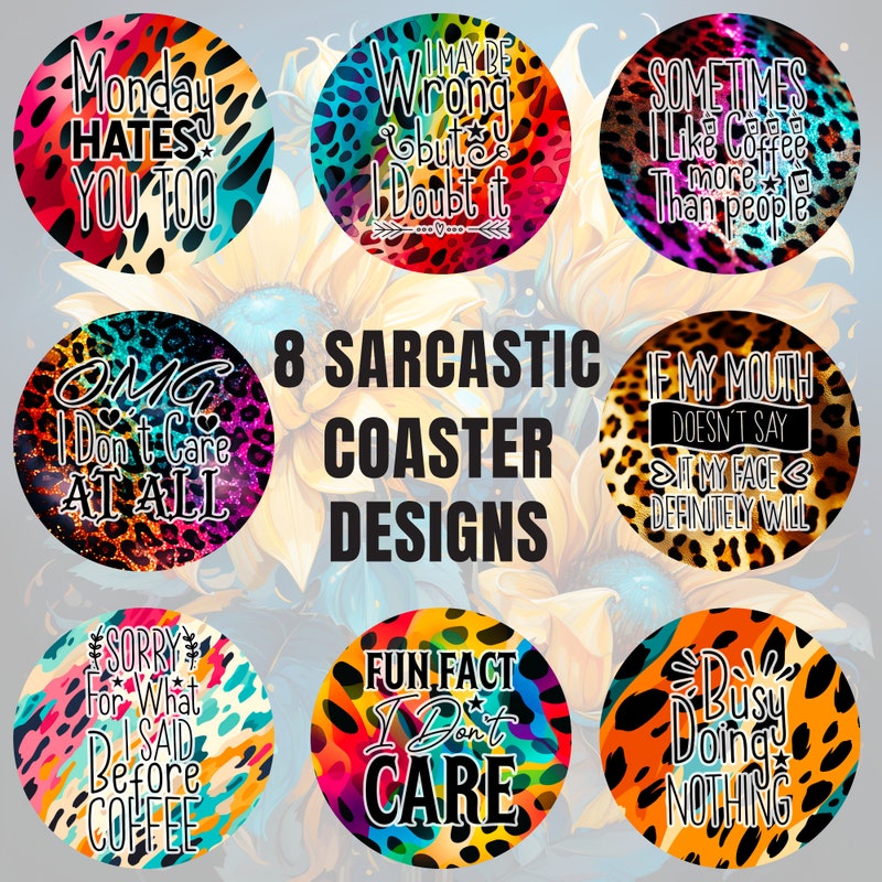 Quote Coasters - Etsy