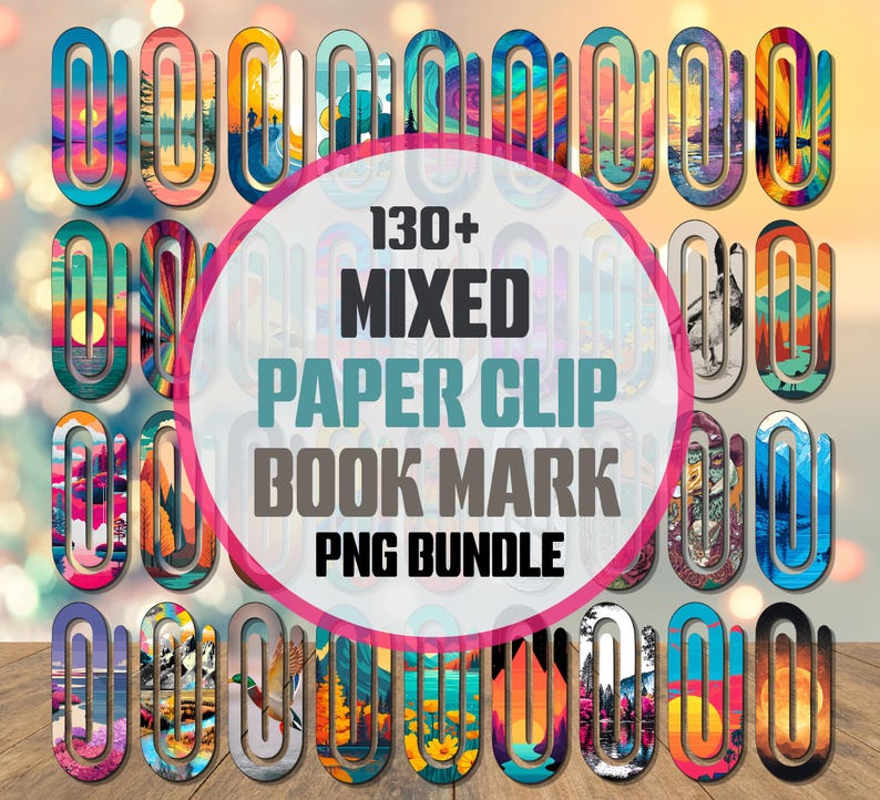 Jumbo Paper Clip Bookmark Png Bundle | Paper Clip Png | Jumbo Paper ...