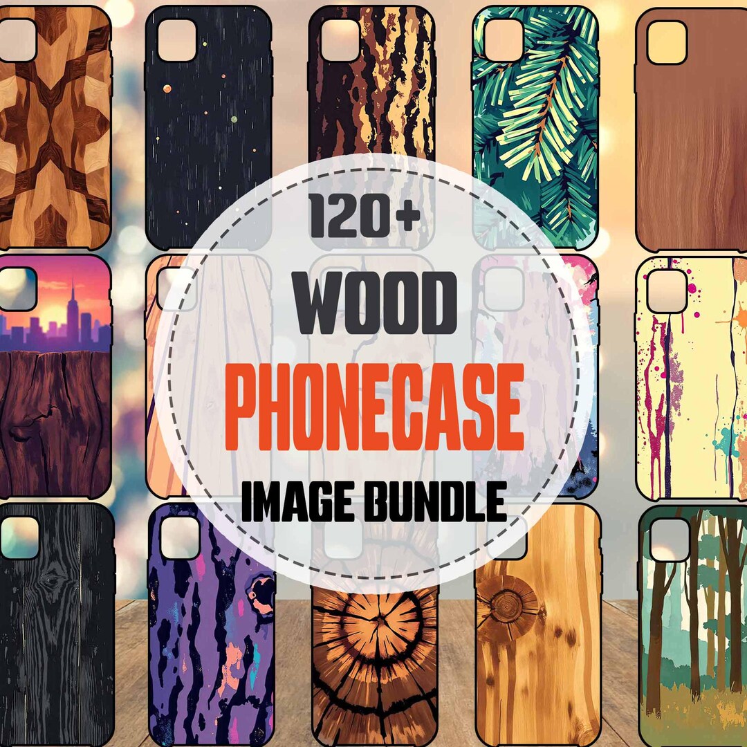 Wood Phone Case Sublimation Design, Templates for Custom Phone Cases ...
