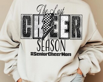 The Last Cheer Season Png, Cheer Mom Png, Senior Cheer Mama Png, Senior ...