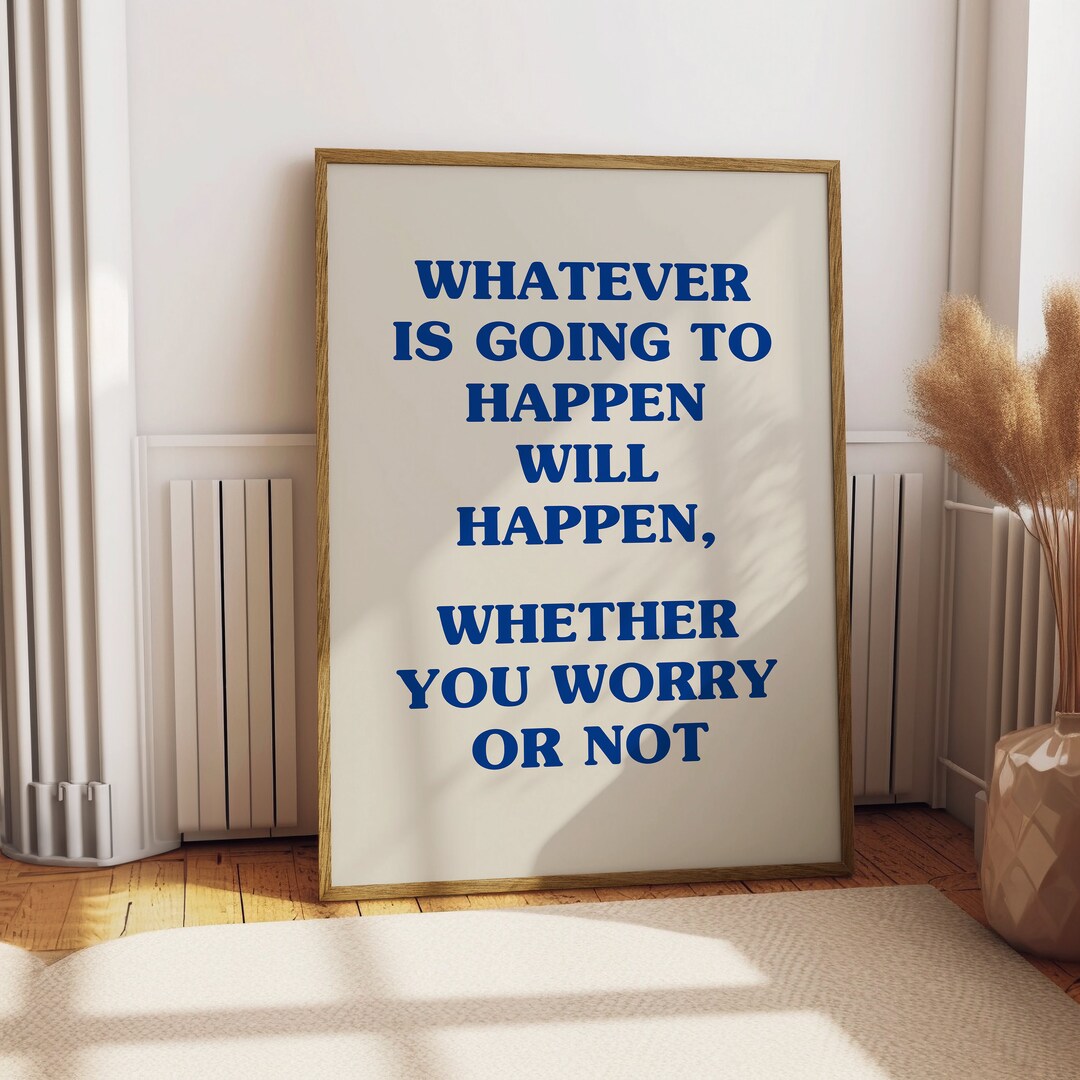 Decorative Aesthetic Print for Stress and Anxiety Relief Stress Calming ...