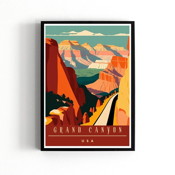 Grand Canyon Poster - Etsy