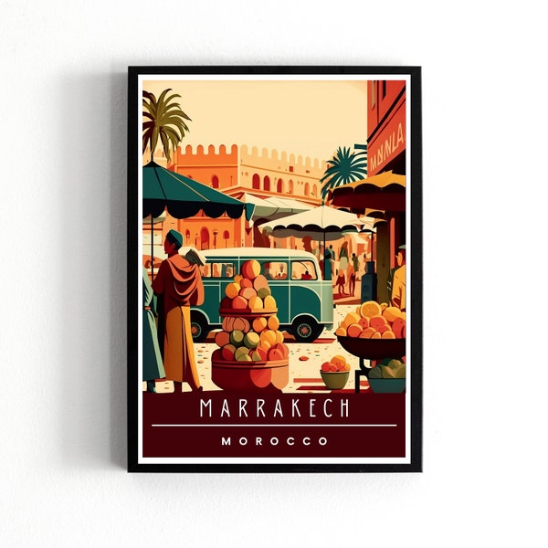 Marrakech Poster - Etsy