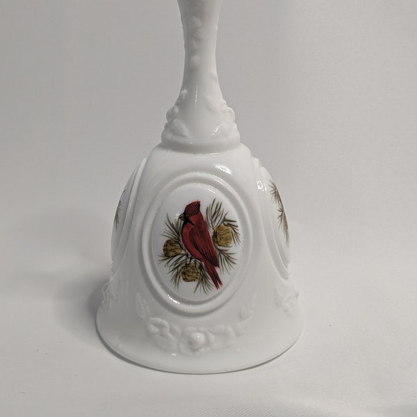 Hand Painted Cardinal Bell - Etsy