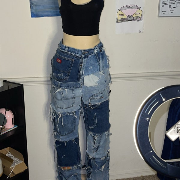 Custom Jeans - Etsy