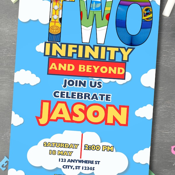 Two Infinity and Beyond Birthday (You'll Enjoy) - Etsy