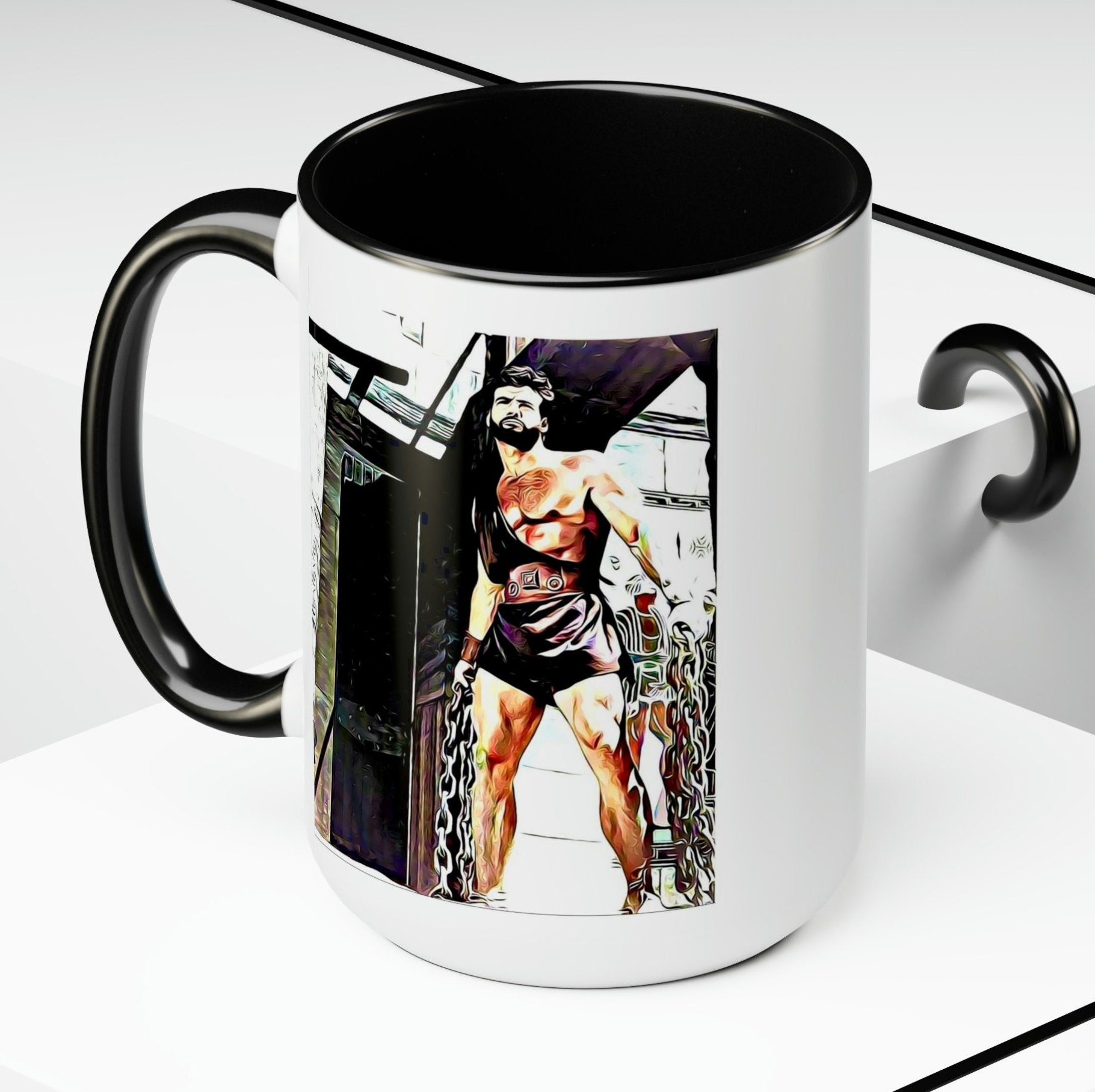 Hercules Coffee Mug, Bodybuilder, 50's Male Physique Pictorial, Movie ...