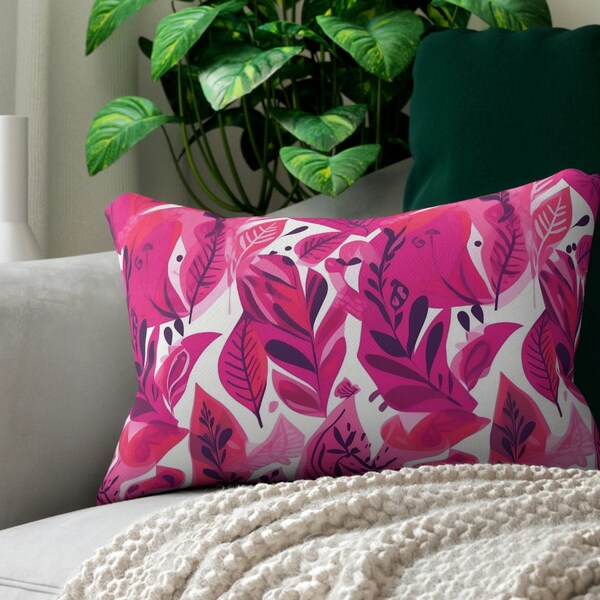 Fuchsia Throw Pillow - Etsy