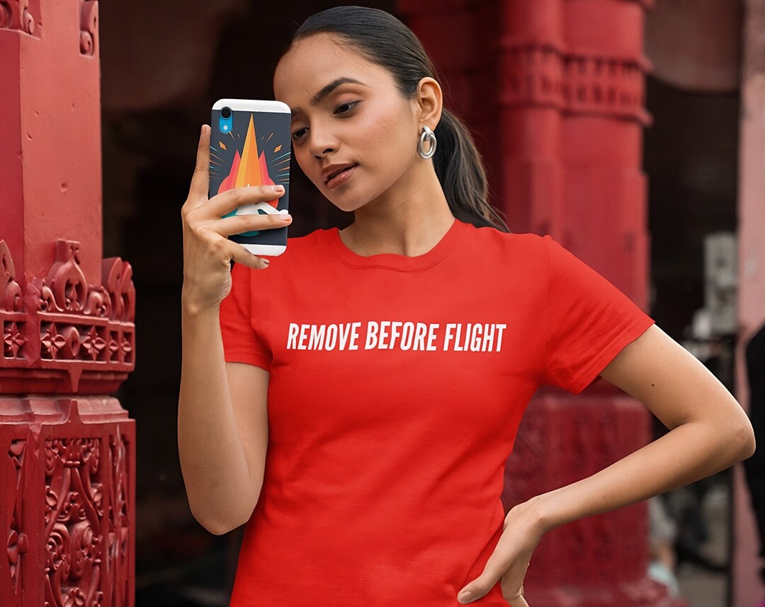 Remove Before Flight T-shirt, Flight Attendant Shirt, Flight Crew ...