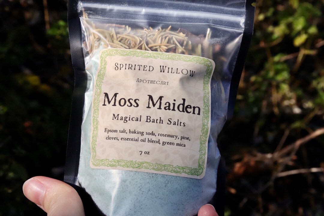 Moss Maiden ~ Ritual Bath Salts - Etsy