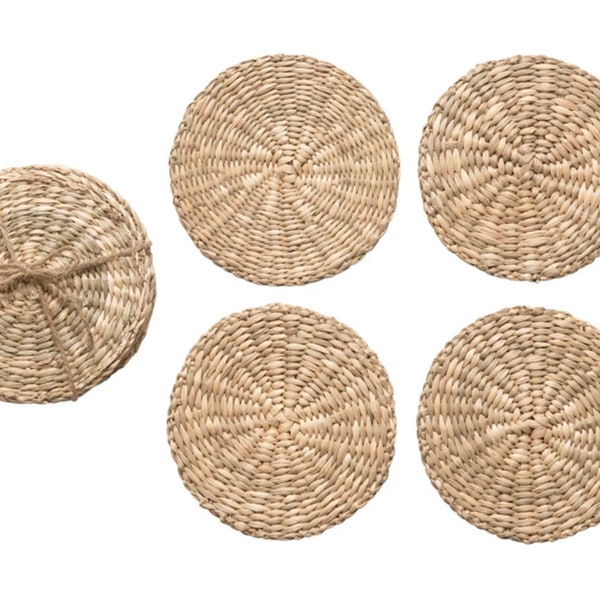 Hand Woven Coasters - Etsy