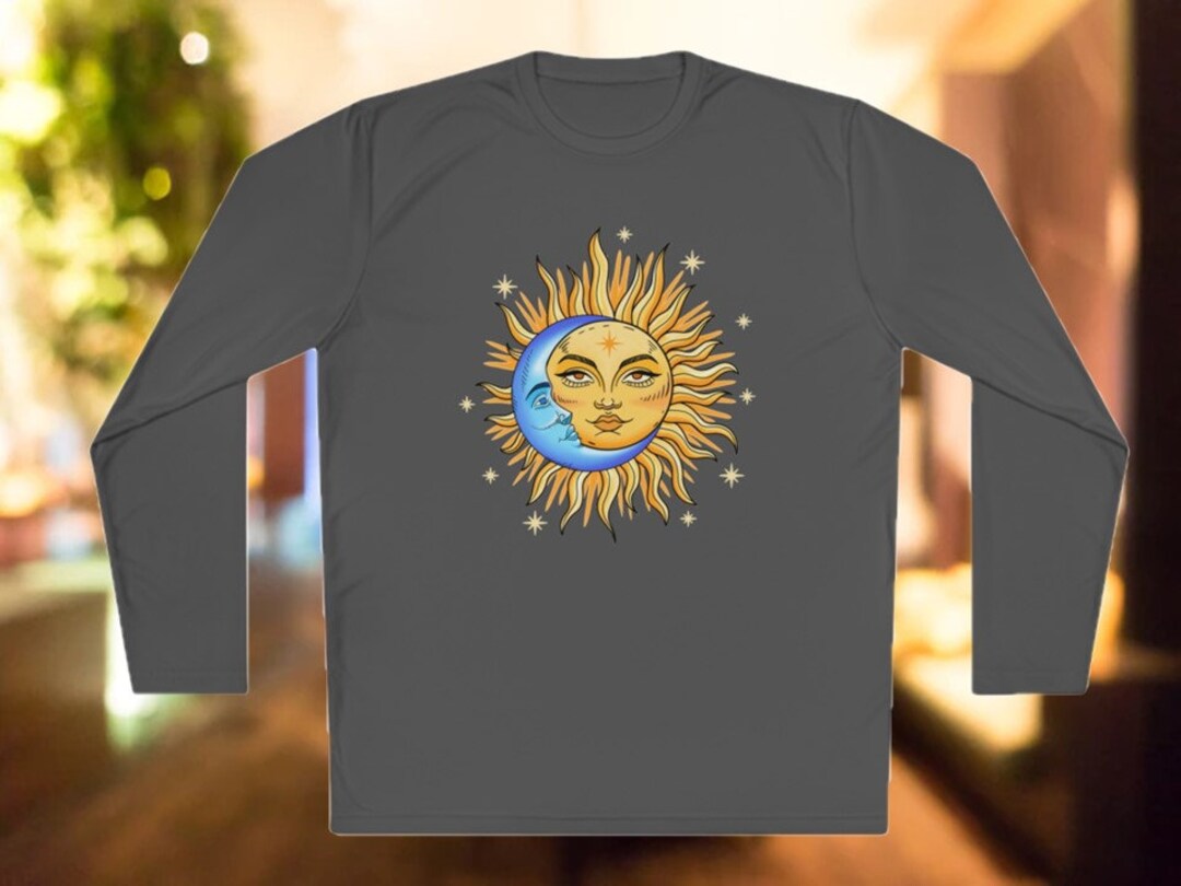 Ab-celestial Sun Moon Long Sleeve Tshirt - Etsy