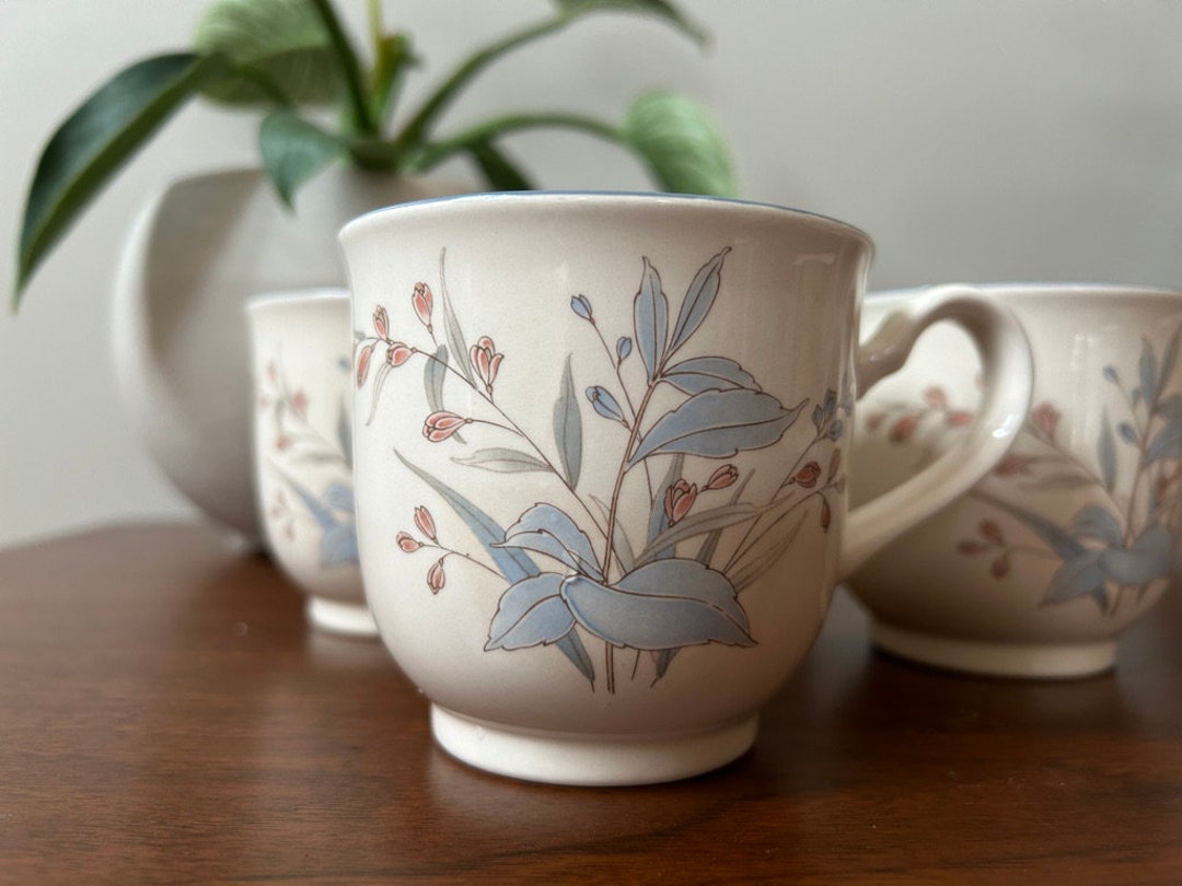 Vintage Noritake Keltcraft 9109 Kilkee Tea Coffee Cups Mugs Set of 4 - Etsy