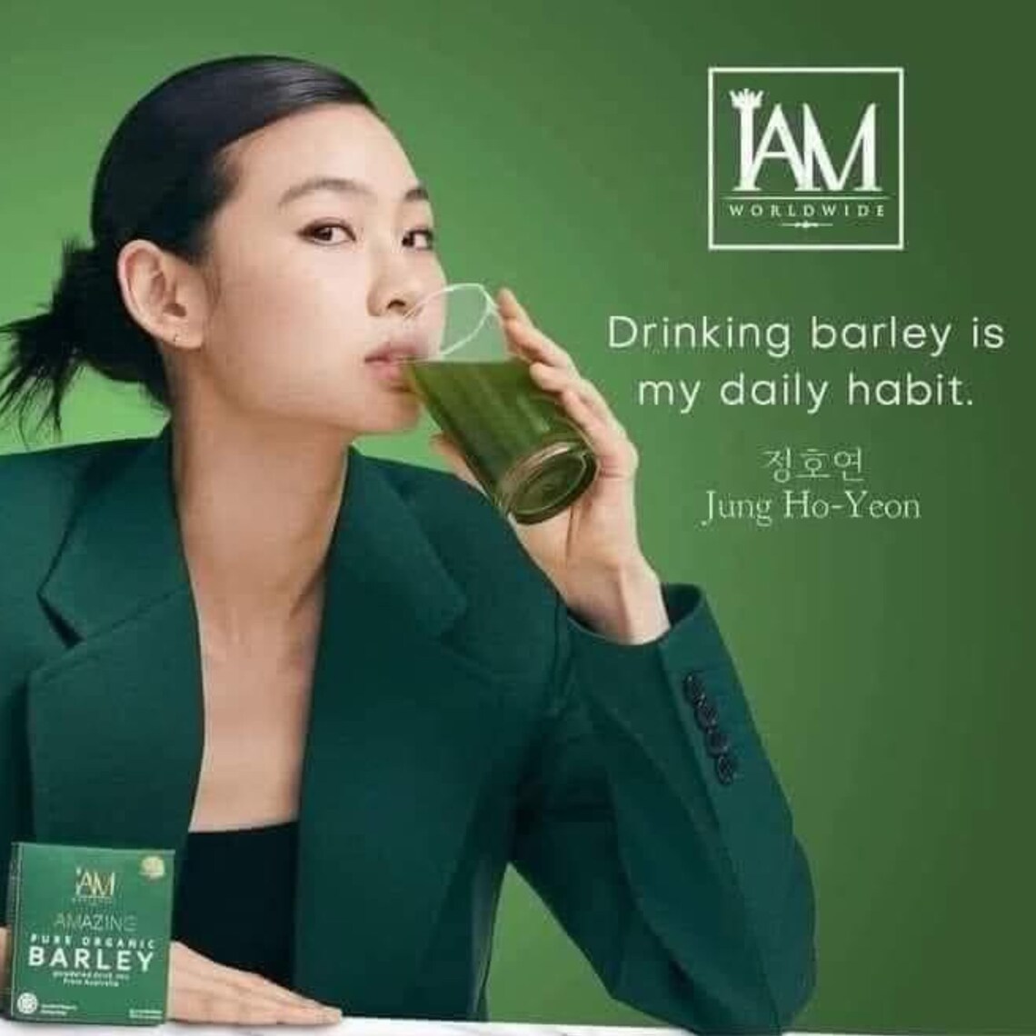 Organic Barley Grass Powder Drink Mix - High in Fiber and Antioxidants ...