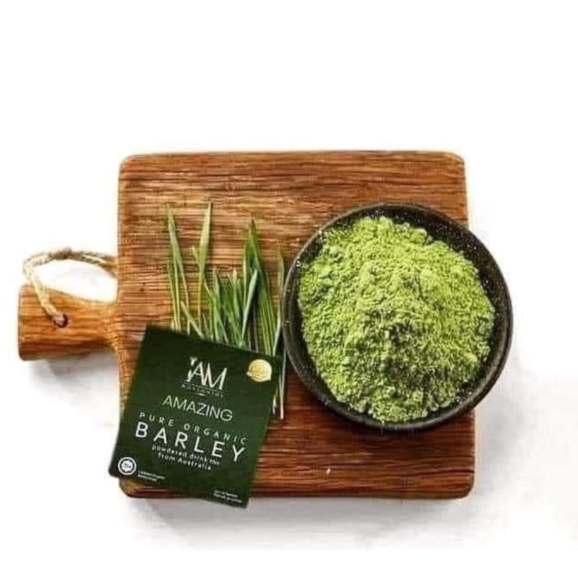 Organic Barley Grass Powder Drink Mix - High in Fiber and Antioxidants ...