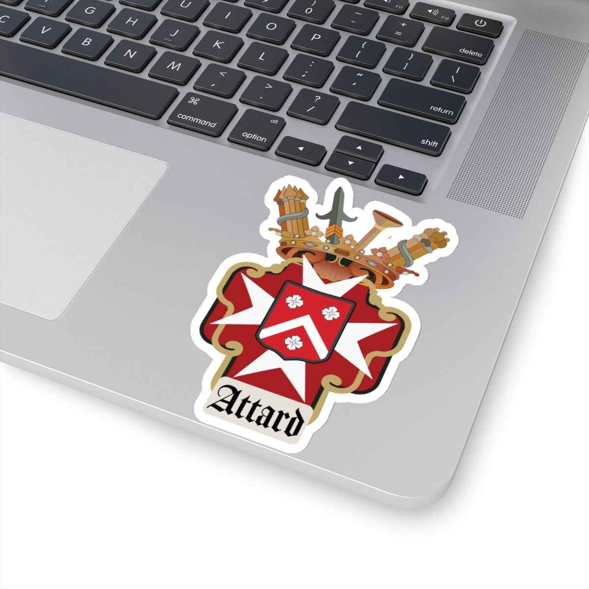 ATTARD Maltese Surname Family Crest Sticker - Etsy
