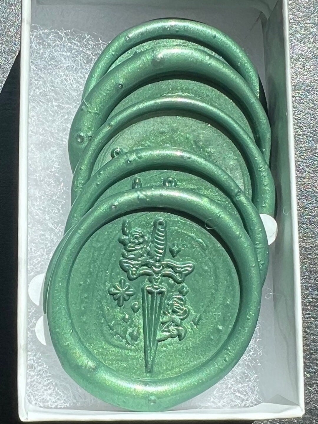 Dagger Adhesive Wax Seals - Etsy