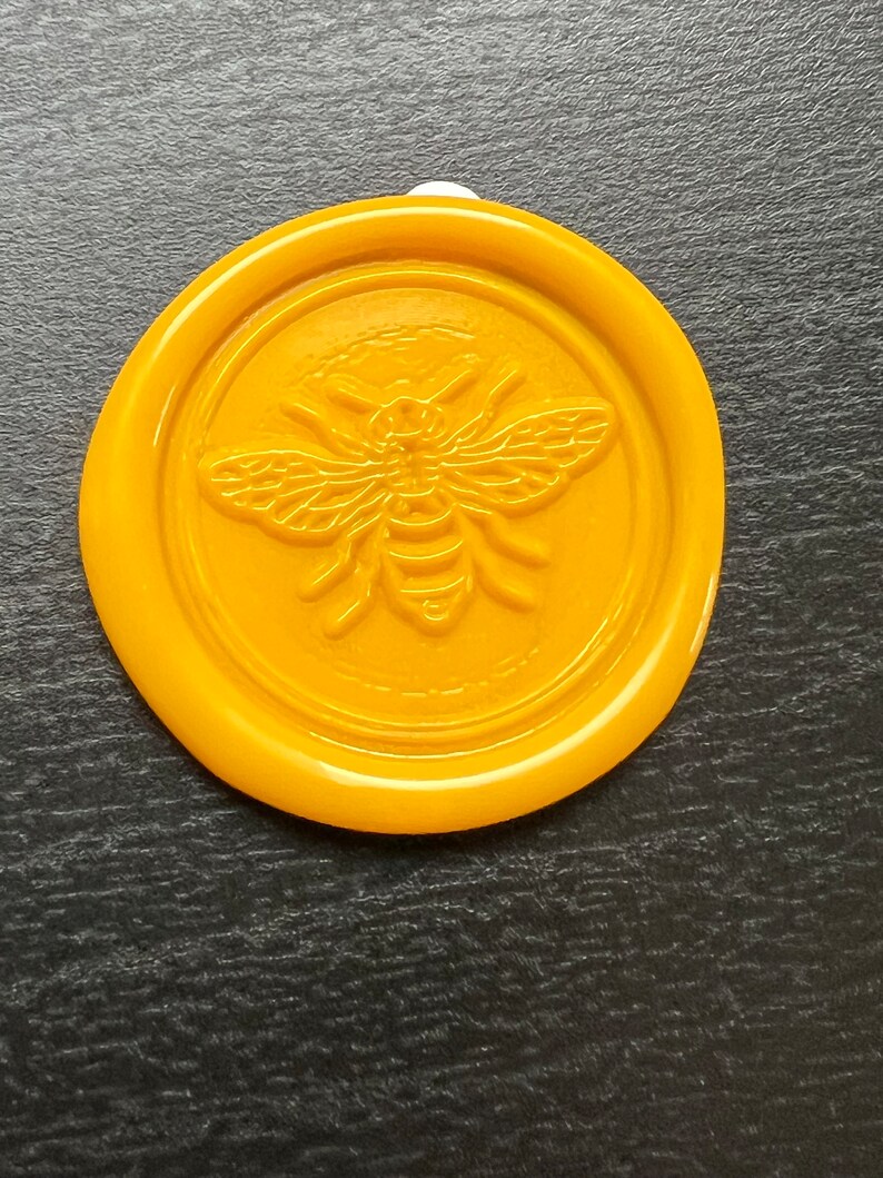 Honey Bee Adhesive Wax Seals - Etsy