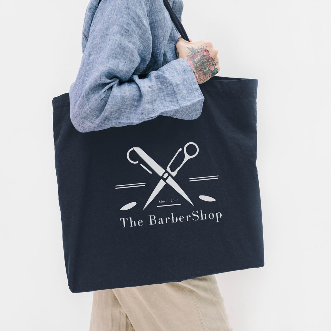 Logo Barbershop - Canva Template - Etsy