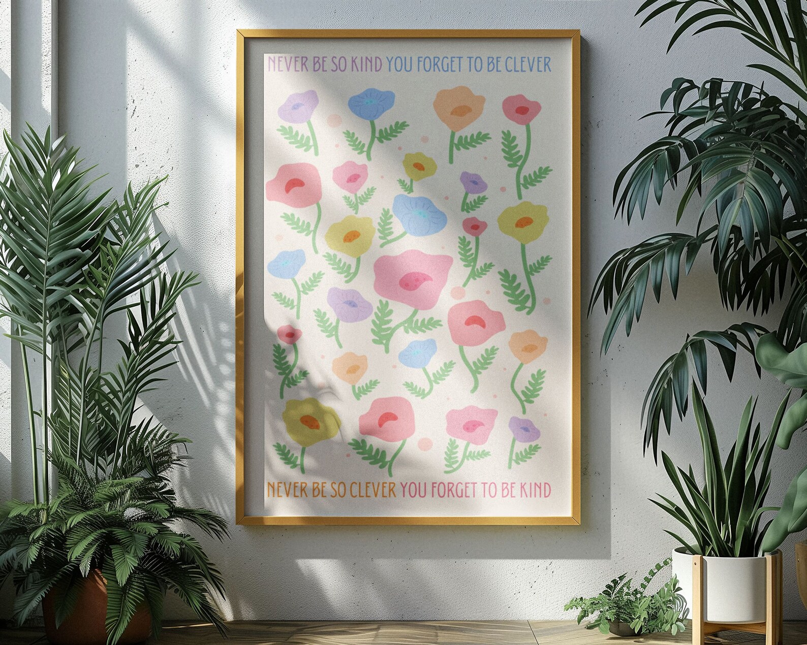 Never Be so Clever You Forget to Be Kind Marjorie Poster Evermore Print ...