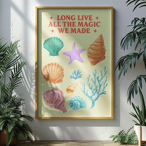 Long Live All the Magic We Made Wall Art Cutecore Bedroom Girly Dorm ...