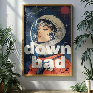 Down Bad Vintage Print Ttpd Print the Tortured Poets Down Bad Crying at ...