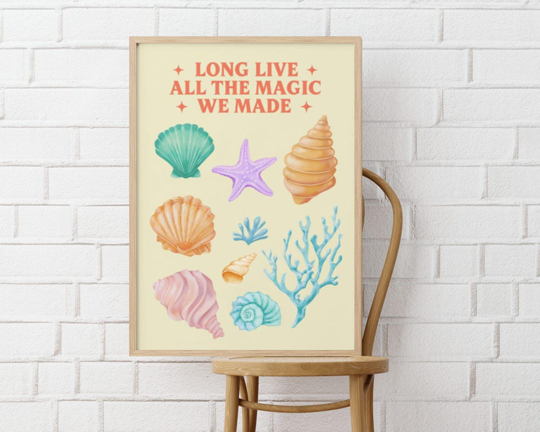 Long Live All the Magic We Made Wall Art Cutecore Bedroom Girly Dorm ...